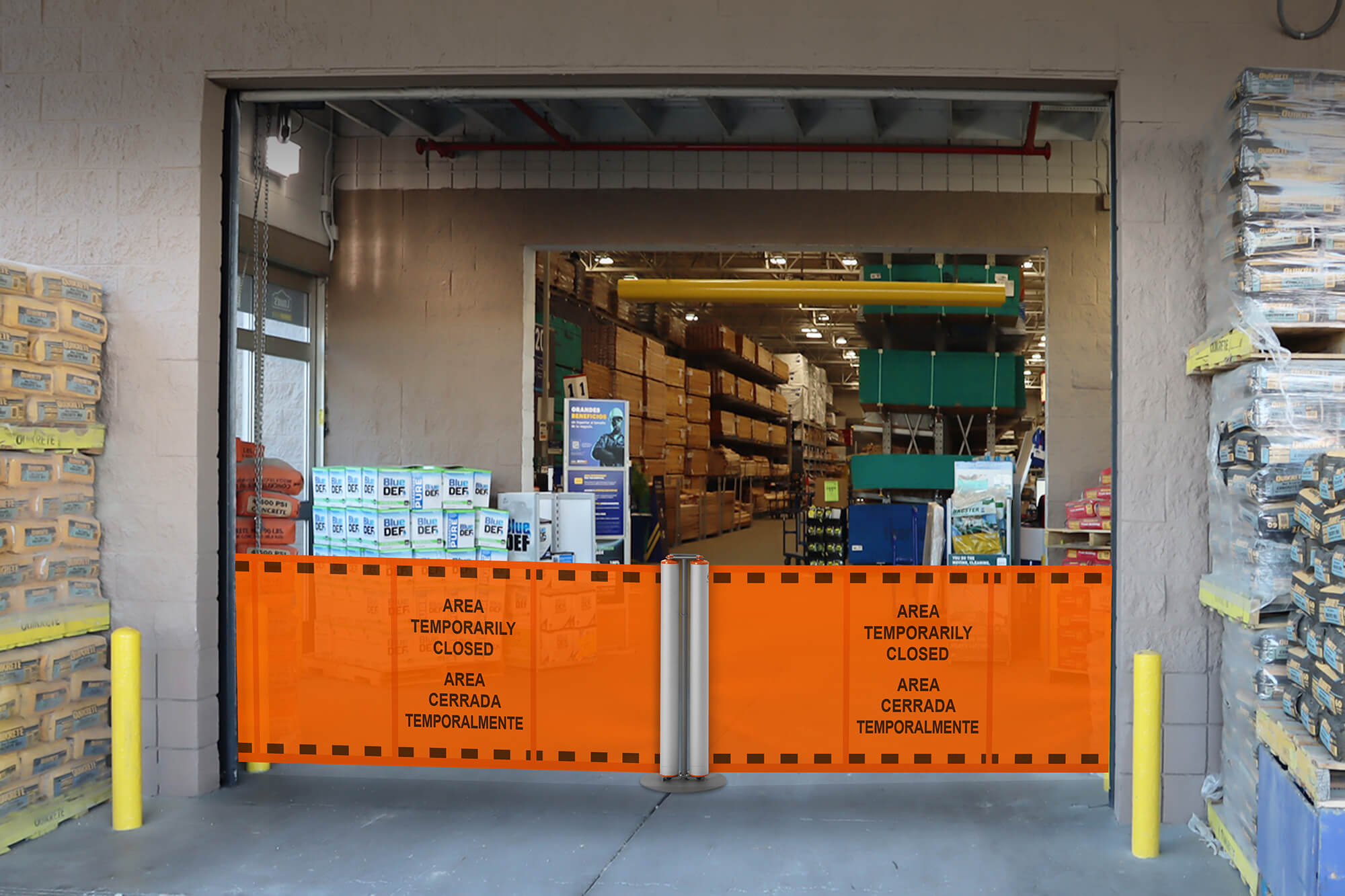 How ZonePro® Barriers Make Warehouses Safer - Made by Modus