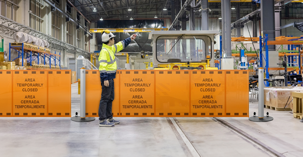 Enhancing Factory Safety with ZonePro® Barriers - Made by Modus